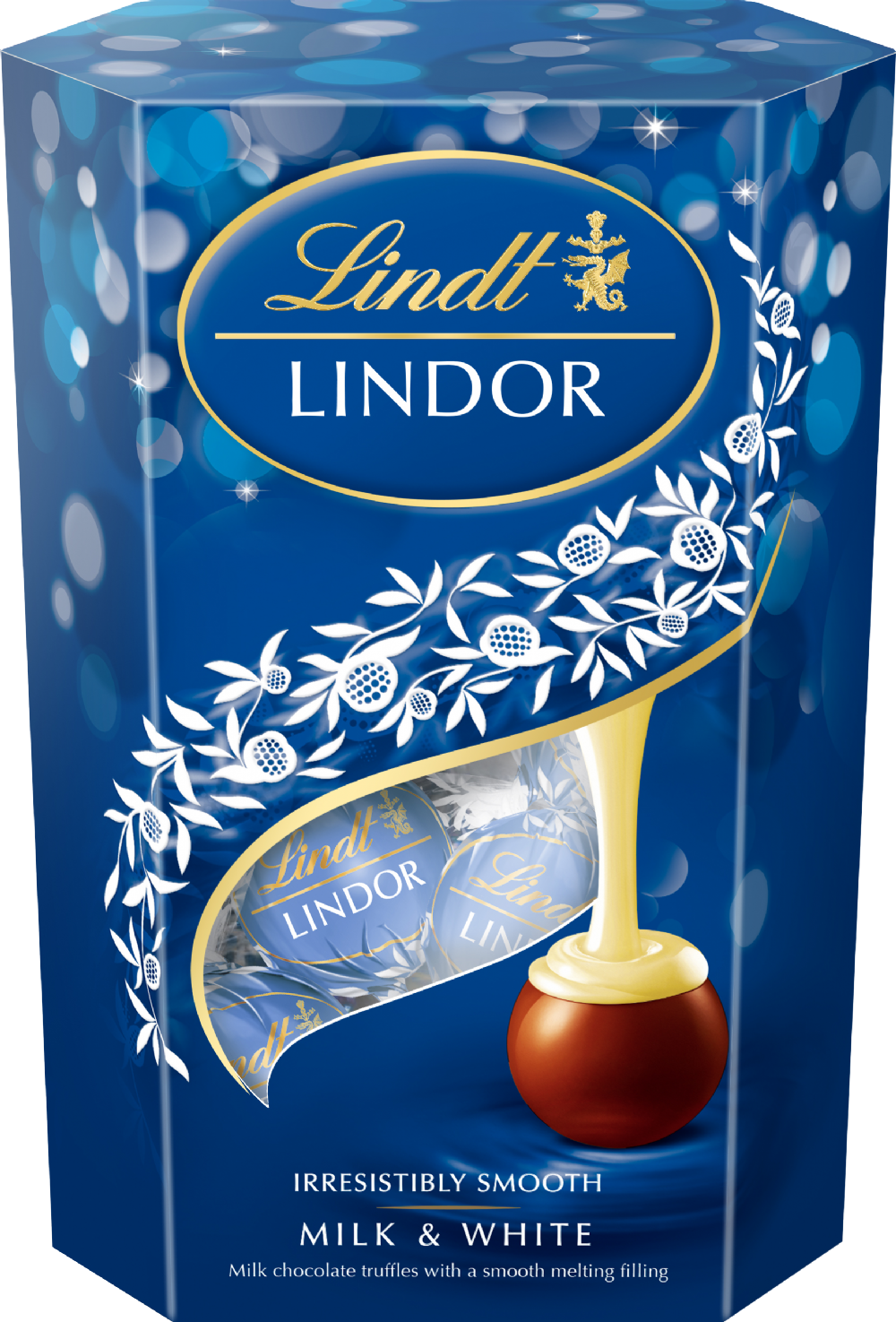 Lindt Lindor Milk & White Cornet - Dike & Son