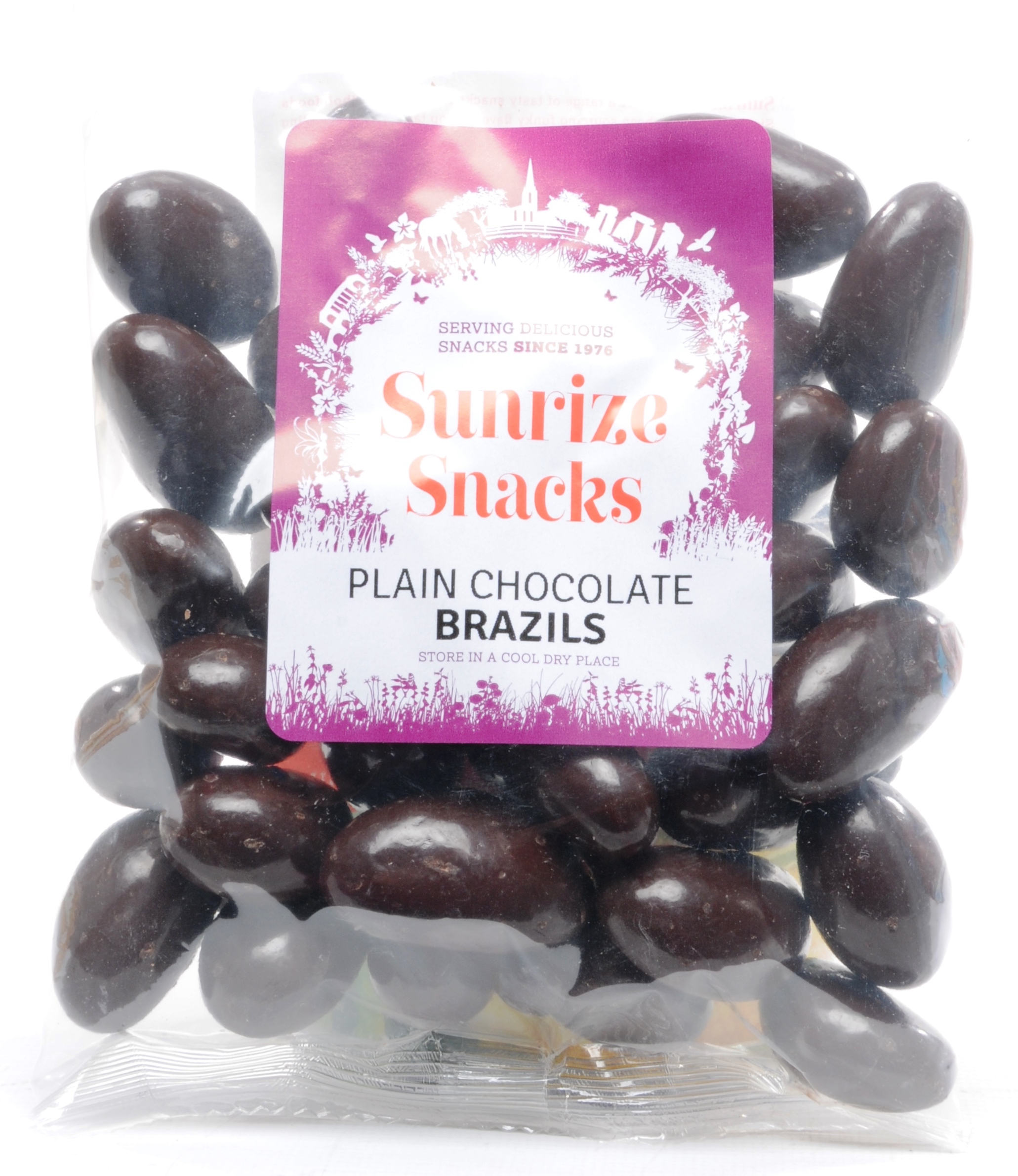 Sunrize Snacks Chocolate Brazils - Dike & Son